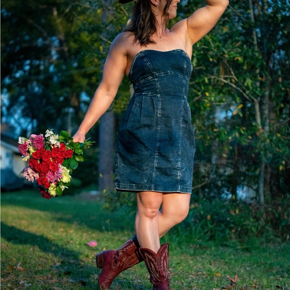 Xhilaration | Dresses | Y2k Target Xhiliration Denim Dress | Poshmark